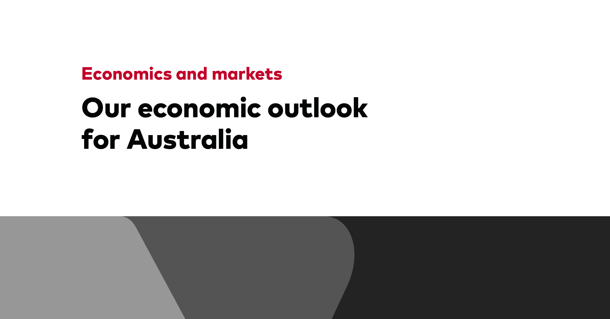 Our economic outlook for Australia | Vanguard